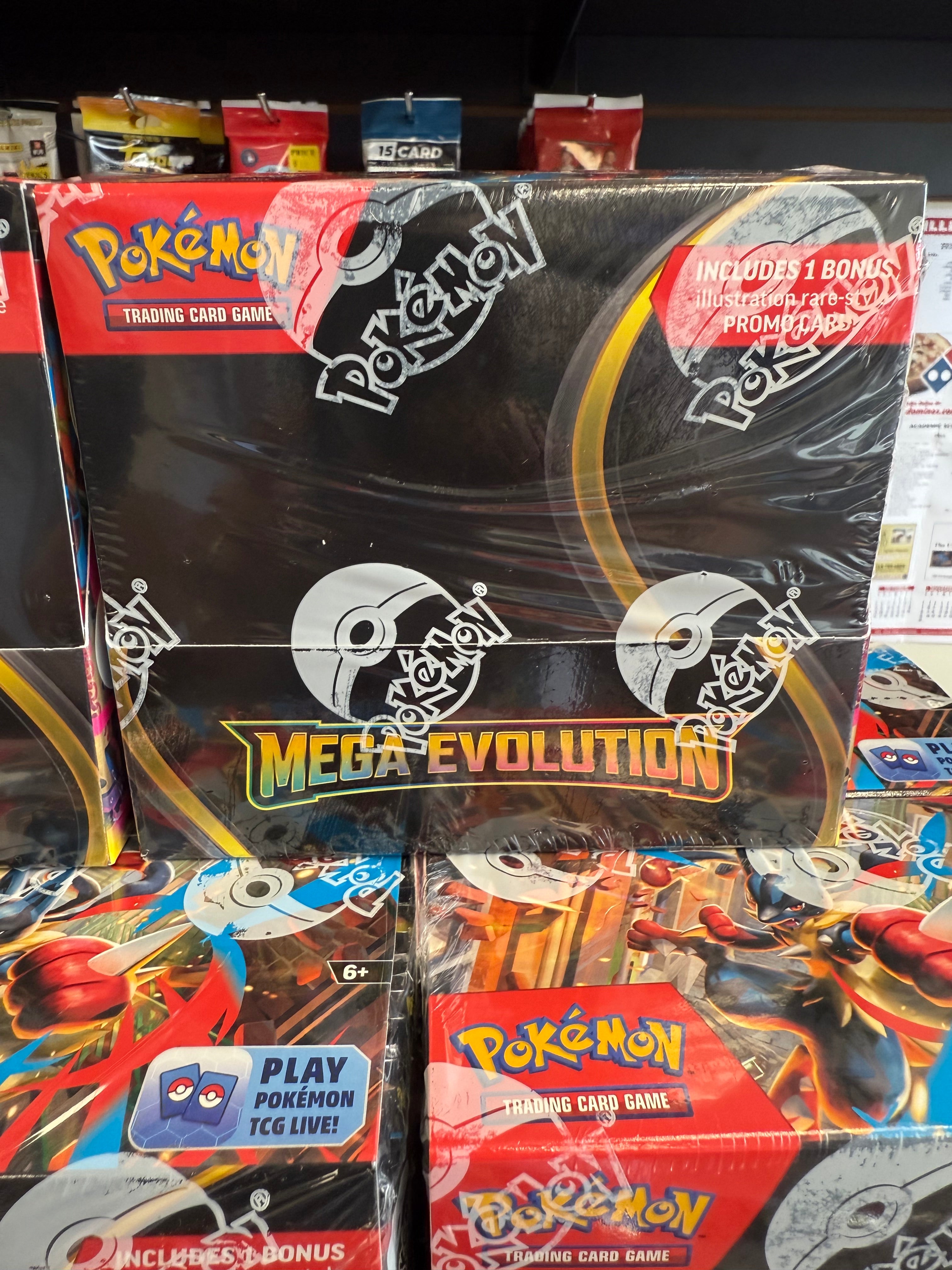 Pokemon Mega Evolutions Booster Box – GI Cards and Collectibles